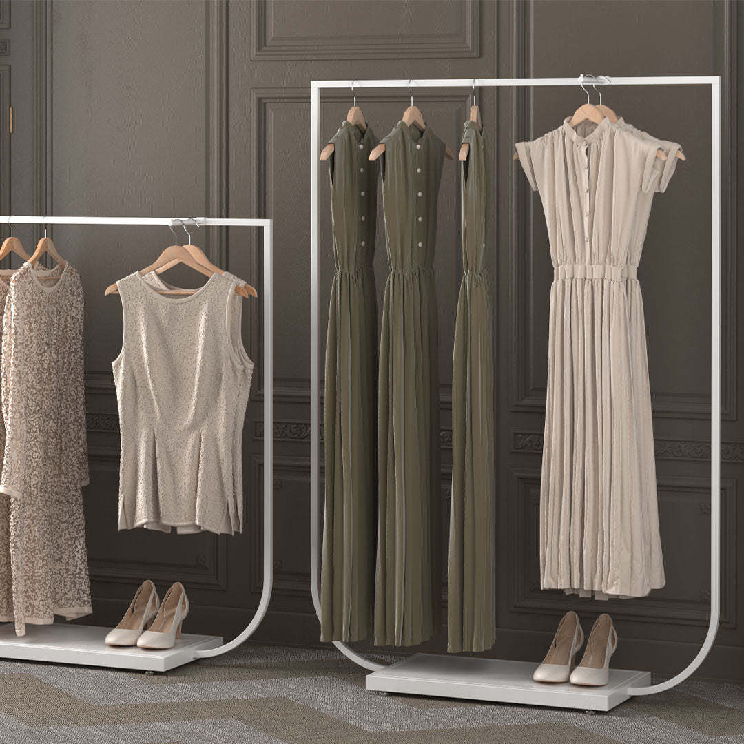 Jade Clothing Rails | Fashion | Mandai Design