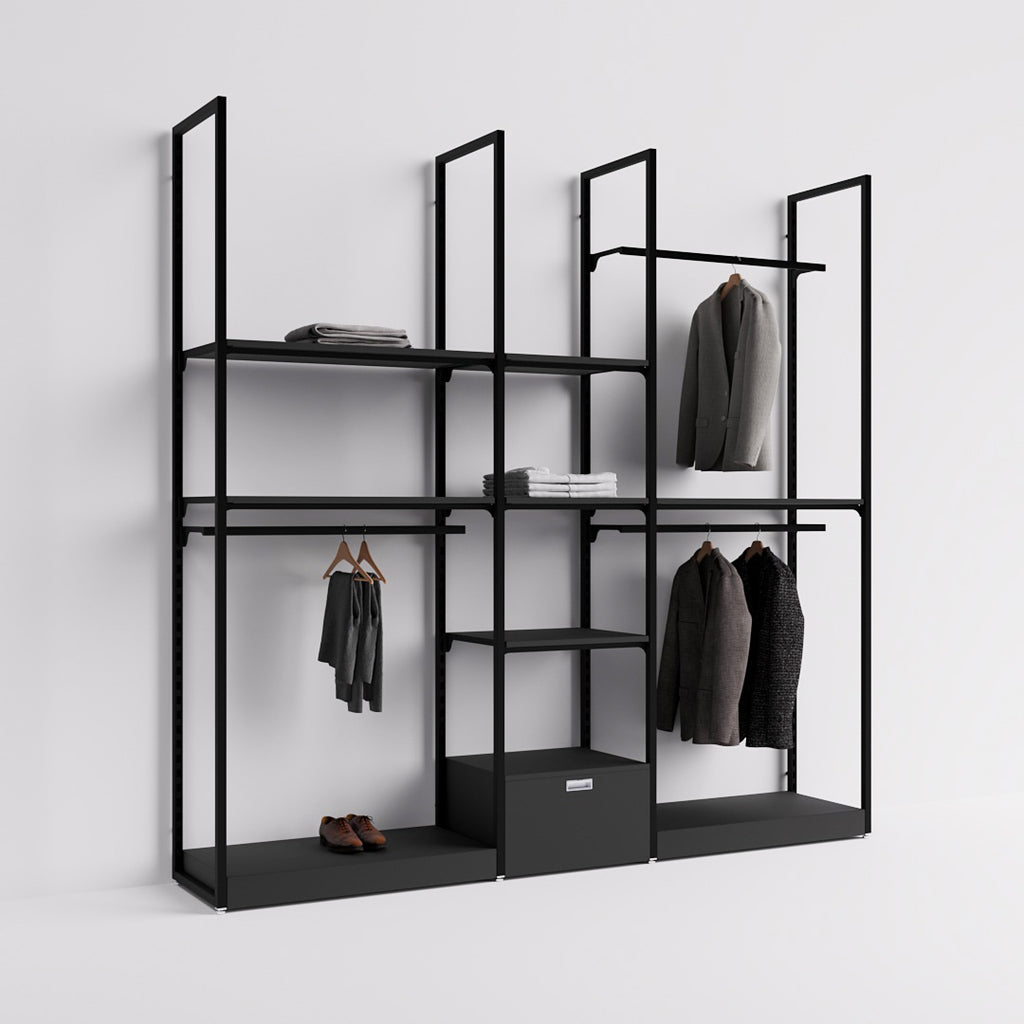Menswear Shelving Unit | Mandai Design