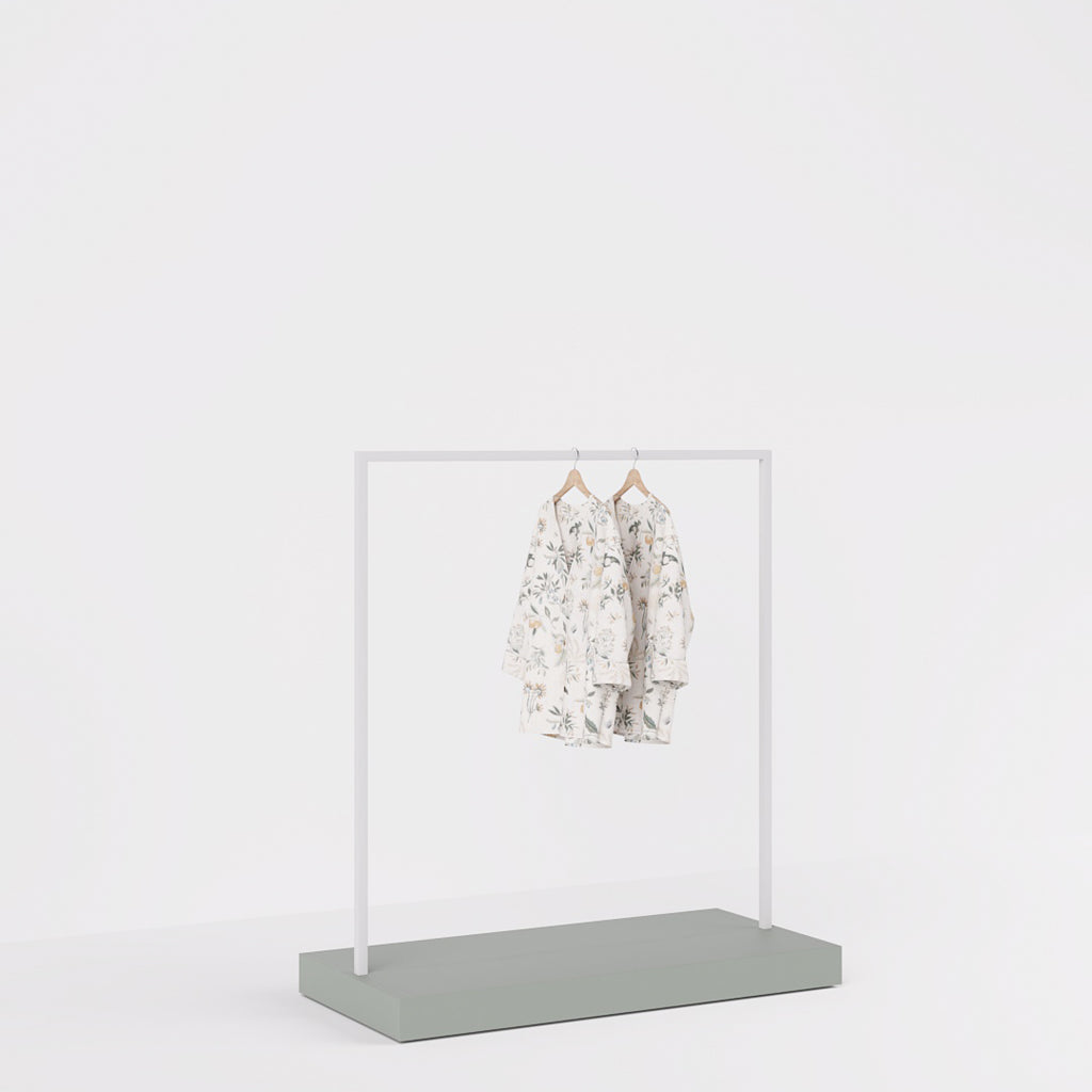 Clothing Rail Kansas unicolor | 125cm wide | Mandai Design