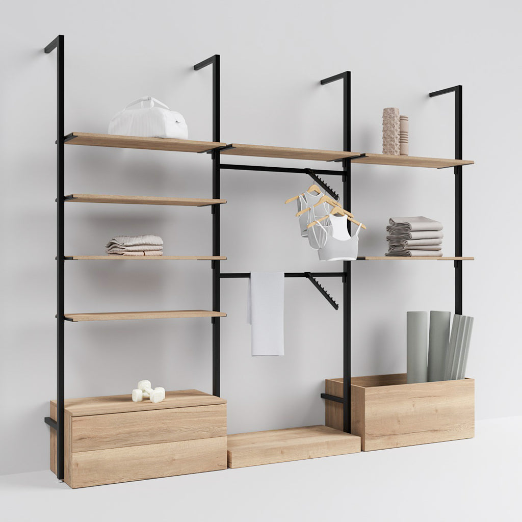 Shelving system Athleisure Style 4 - Ceres shopfitting system