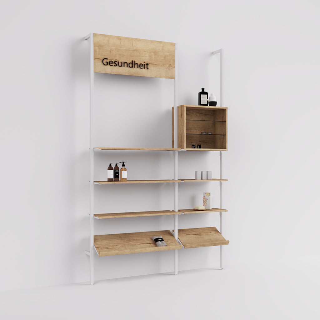 Shelving System Cetus | Style 2, white | Mandai Design