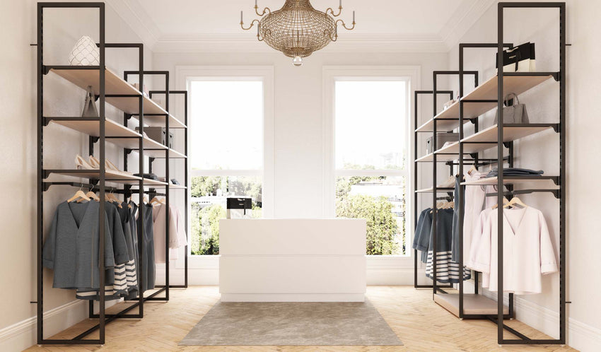 Shop fitting for clothes and fashion stores | Mandai Design